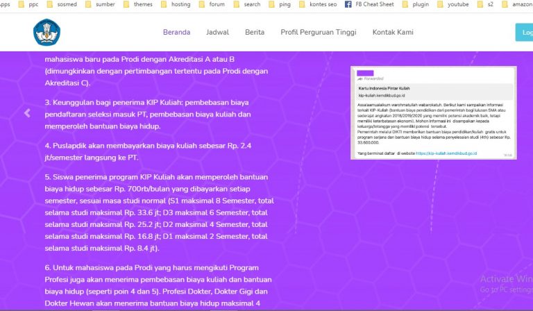 Login kip-kuliah.kemdikbud.go.id/
