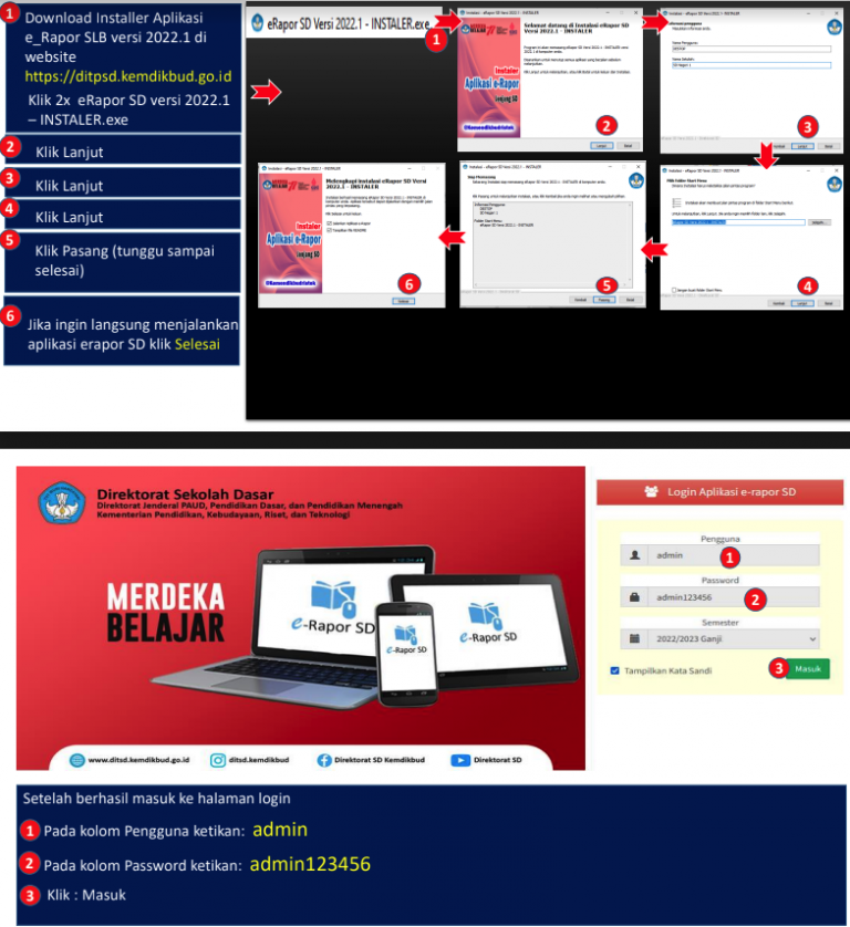 E Rapor sd Kurikulum Merdeka Kemdikbud